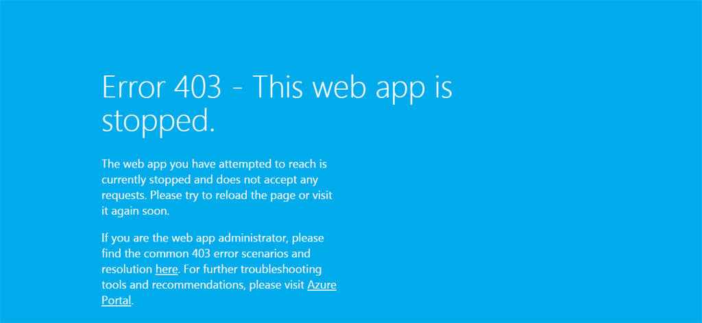 Create Clone Browse Restart Stop And Delete Web App In Azure